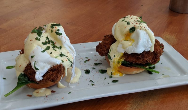 chicken benedict - Rustic Kitchen LA