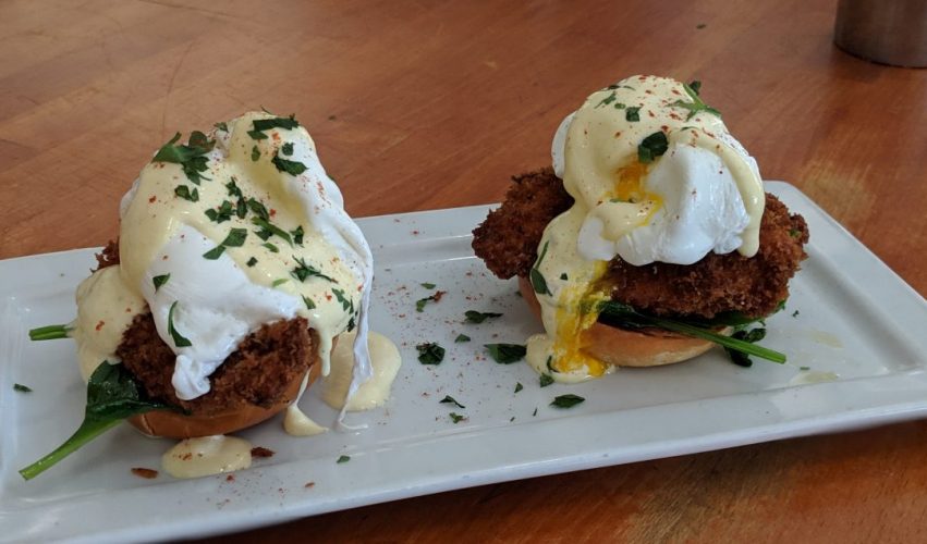 chicken benedict - Rustic Kitchen LA
