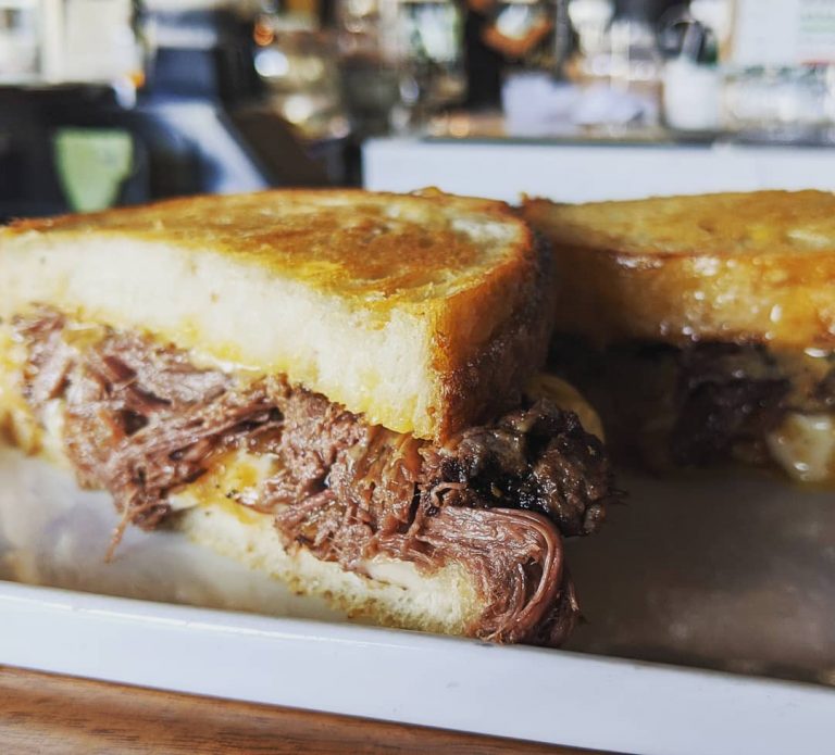 short rib grilled cheese - Rustic Kitchen LA